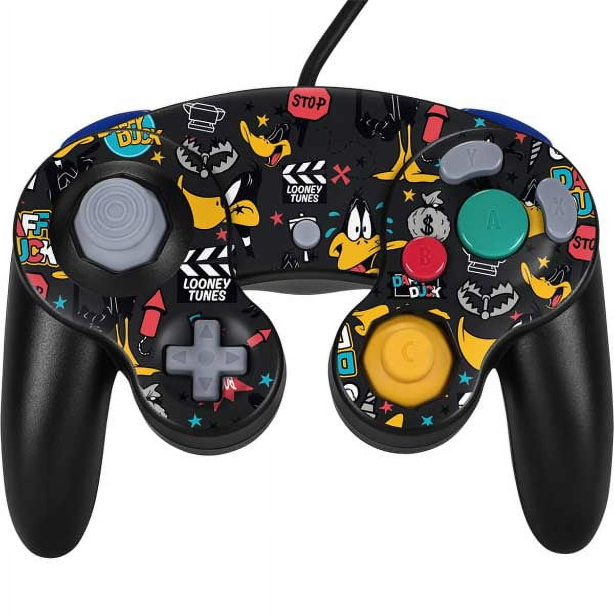 Skinit Looney Tunes Daffy Duck Patches Nintendo GameCube Controller ...