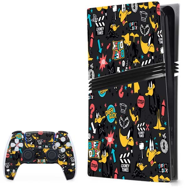 Skinit Looney Tunes Daffy Duck Patches PS5 Pro Bundle Skin - Walmart.com