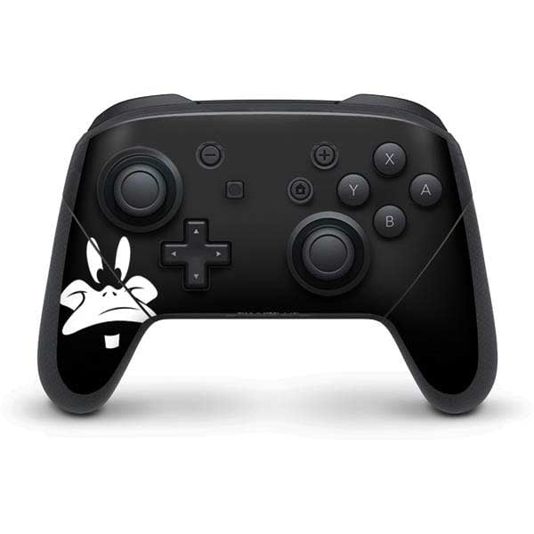 Skinit Looney Tunes Daffy Duck Plain Black and White Nintendo Switch ...