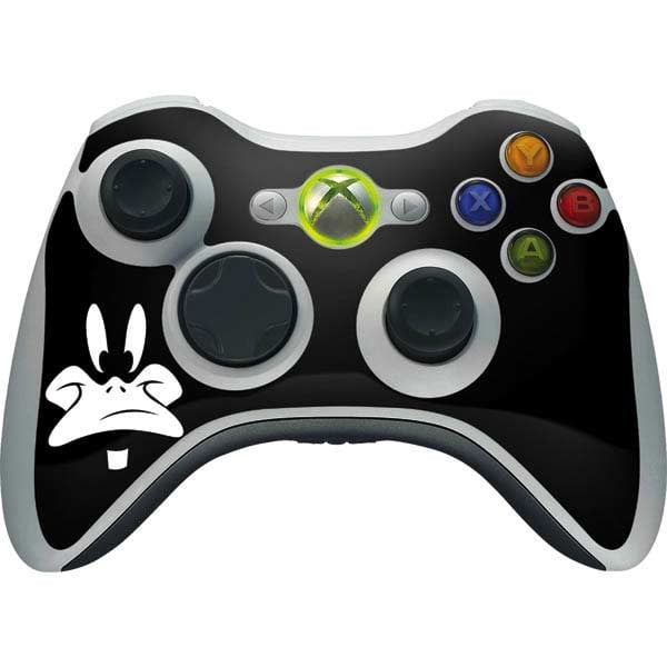 Skinit Looney Tunes Daffy Duck Plain Black and White Xbox 360 Wireless ...
