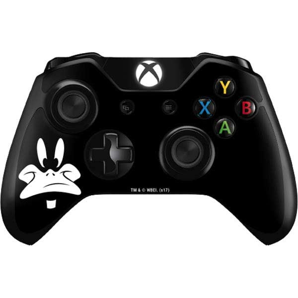 Skinit Looney Tunes Daffy Duck Plain Black and White Xbox One ...