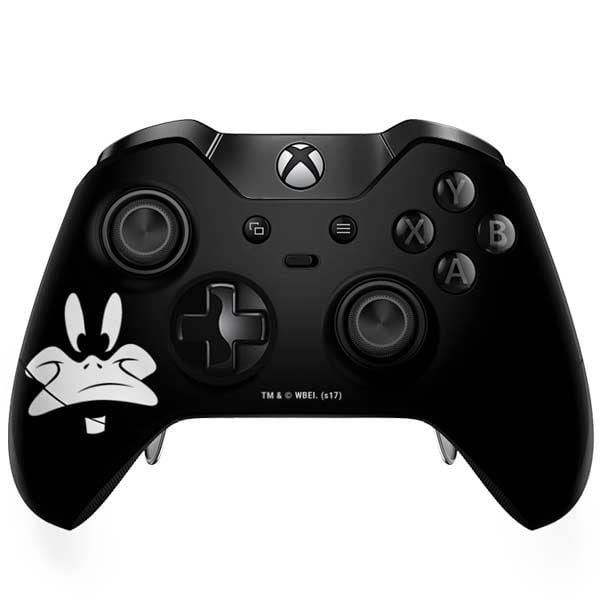 Skinit Looney Tunes Daffy Duck Plain Black and White Xbox One Elite ...