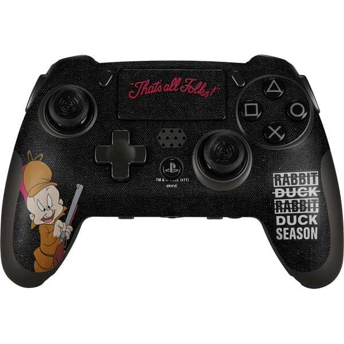 Skinit Looney Tunes Elmer Fudd Thats All Folks PlayStation Scuf Vantage ...