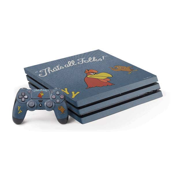Skinit Looney Tunes Foghorn Leghorn Thats All Folks PS4 Pro Bundle Skin ...