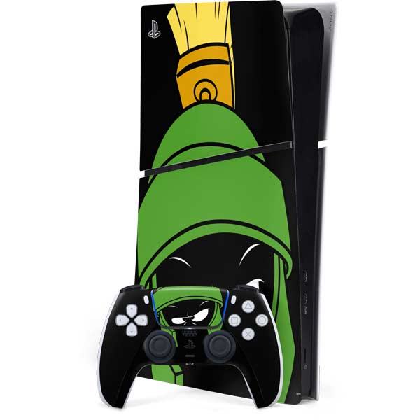 Skinit Looney Tunes Marvin the Martian PS5 Slim Digital Edition Bundle ...