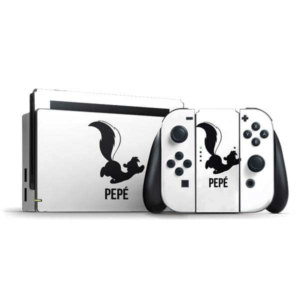 Skinit Looney Tunes Pepe Le Pew Identity Nintendo Switch Bundle Skin ...