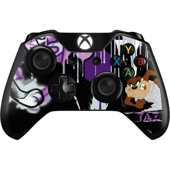 Skinit Looney Tunes Splatter Paint Tasmanian Devil Xbox One Controller ...