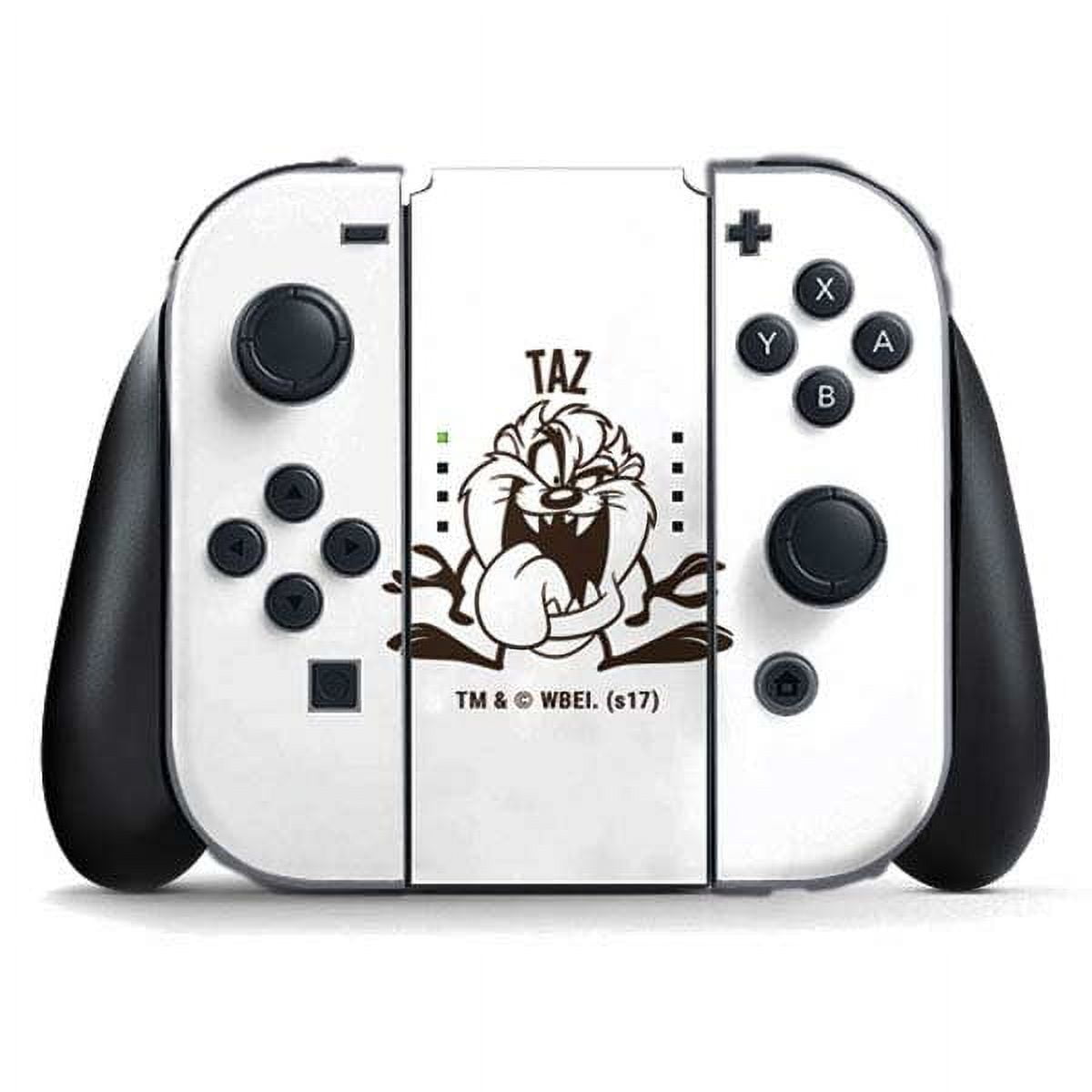 Skinit Looney Tunes Taz Big Head Nintendo Switch Joy Con Controller ...