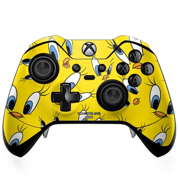 Skinit Looney Tunes Tweety Bird Super Sized Pattern Xbox One Elite ...