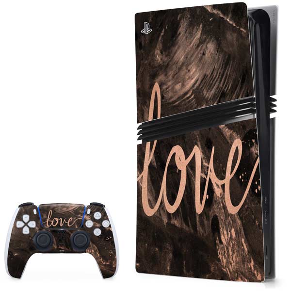 Skinit Love Rose Gold Black PS5 Pro Bundle Skin - Walmart.com