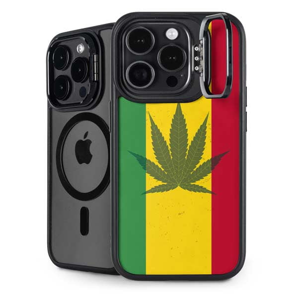 Skinit Marijuana Rasta Flag iPhone 16 Pro Max Kickstand Case - Walmart.com