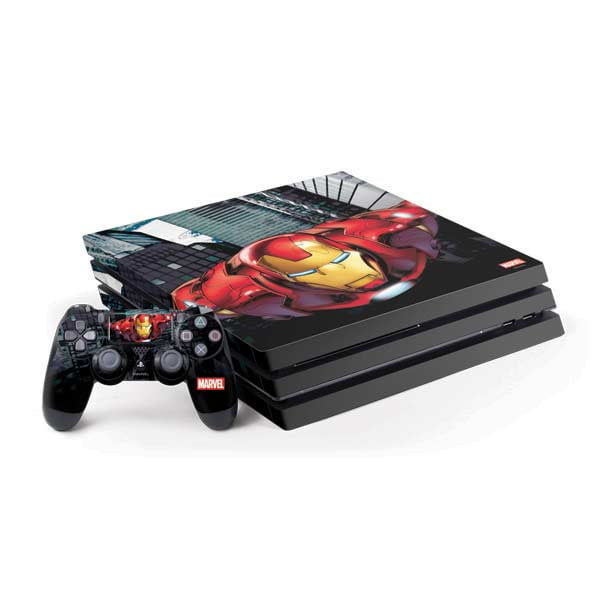 Skinit Marvel Avengers Assemble Iron Man PS4 Pro Bundle Skin - Walmart.com