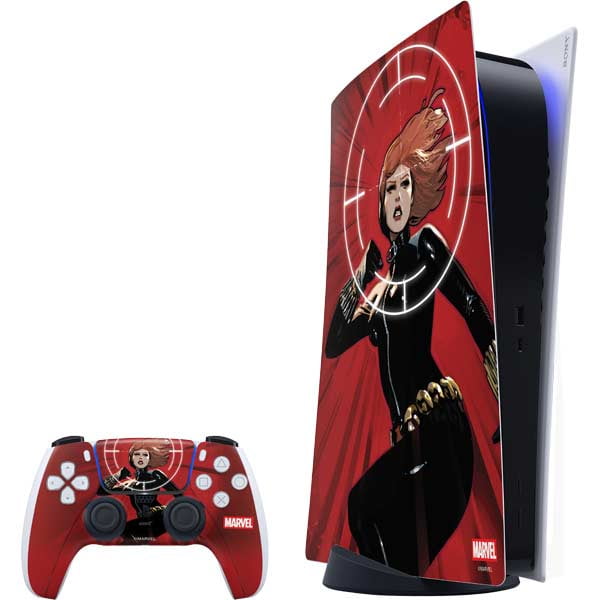Skinit Marvel Black Widow Widowmaker PS5 Bundle Skin - Walmart.com