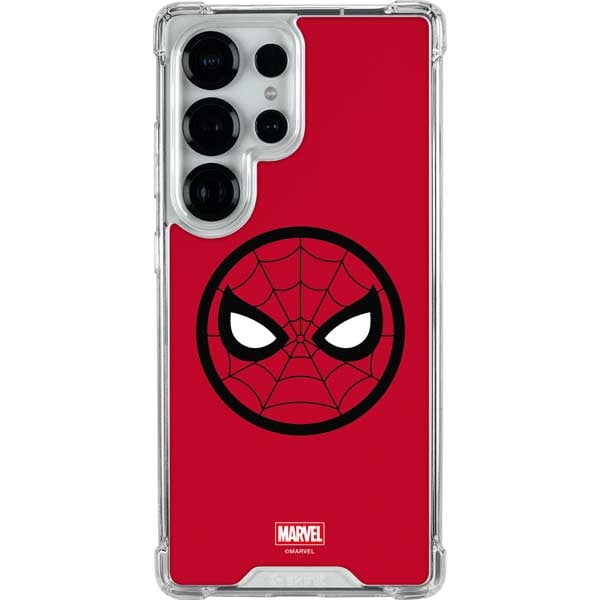 Skinit Marvel Spiderman Spiderman Emblem Galaxy S25 Ultra Clear Case ...