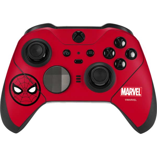 Skinit Marvel Spiderman Spiderman Emblem Xbox Elite Wireless Controller ...