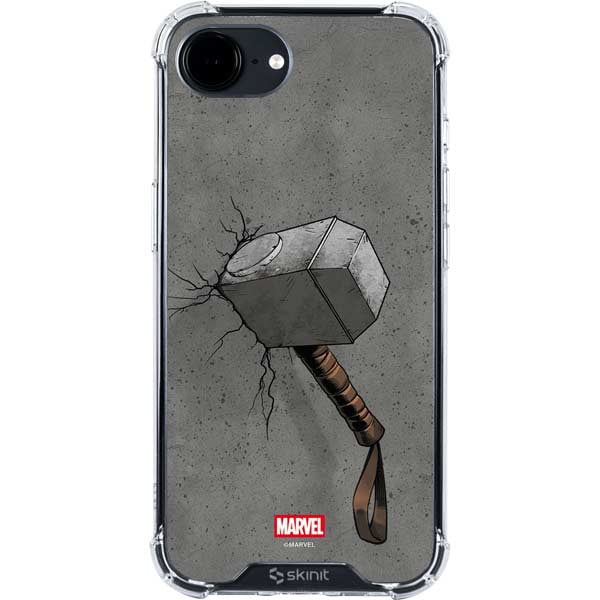 Skinit Marvel Thor Thors Hammer Mjolnir iPhone 16e Clear Case - Walmart.com