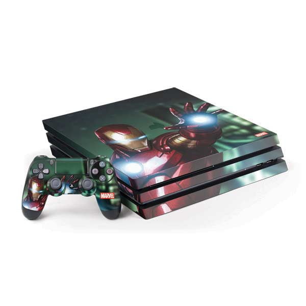 Skinit Marvel Tony Stark Iron Man PS4 Pro Bundle Skin - Walmart.com