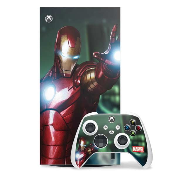 Skinit Marvel Tony Stark Iron Man XBox Series X Digital Edition Bundle ...