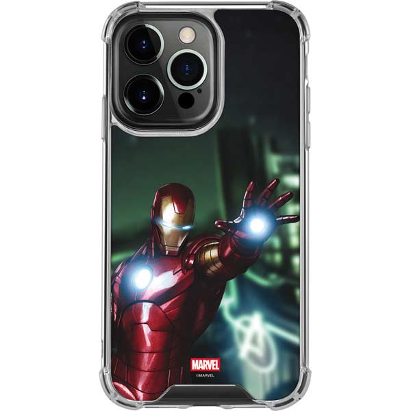 Skinit Marvel Tony Stark Iron Man iPhone 15 Pro Clear Case - Walmart.com