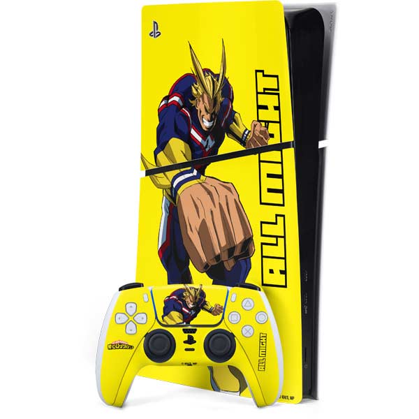 Skinit My Hero Academia All Might Season 5 PS5 Slim Digital Edition ...