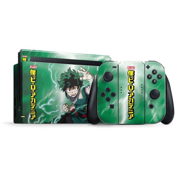 Skinit My Hero Academia Deku Season 3 Nintendo Switch Bundle Skin ...