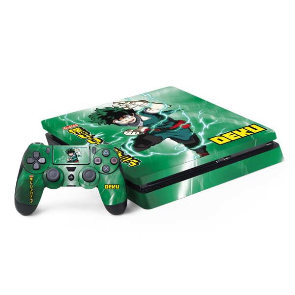 Skinit My Hero Academia Deku Season 3 PS4 Slim Bundle Skin - Walmart.com