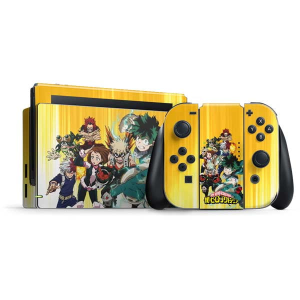 Skinit My Hero Academia Deku Squad Season 5 Nintendo Switch Bundle Skin ...