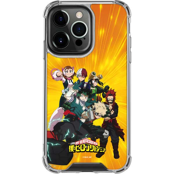 Skinit My Hero Academia Deku and Baku Team Season 6 iPhone 15 Pro Clear ...