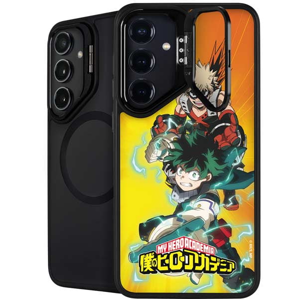 Skinit My Hero Academia Deku and Bakugo Season 5 Galaxy S25 Kickstand ...