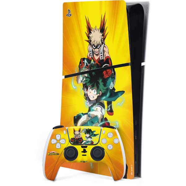 Skinit My Hero Academia Deku and Bakugo Season 5 PS5 Slim Digital ...