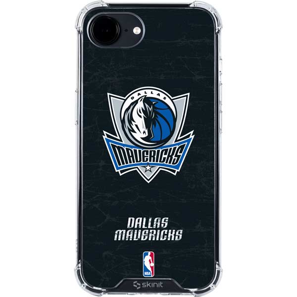 Skinit NBA Dallas Mavericks Black Primary Logo iPhone 16e Clear Case ...