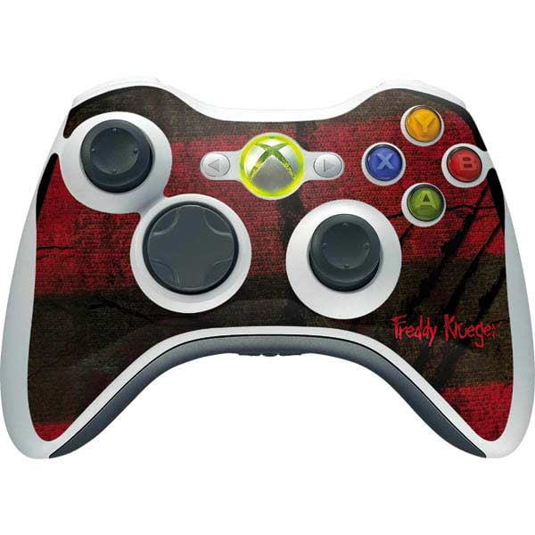 Skinit Nightmare on Elm Street Freddy Krueger Scratch Xbox 360 Wireless ...