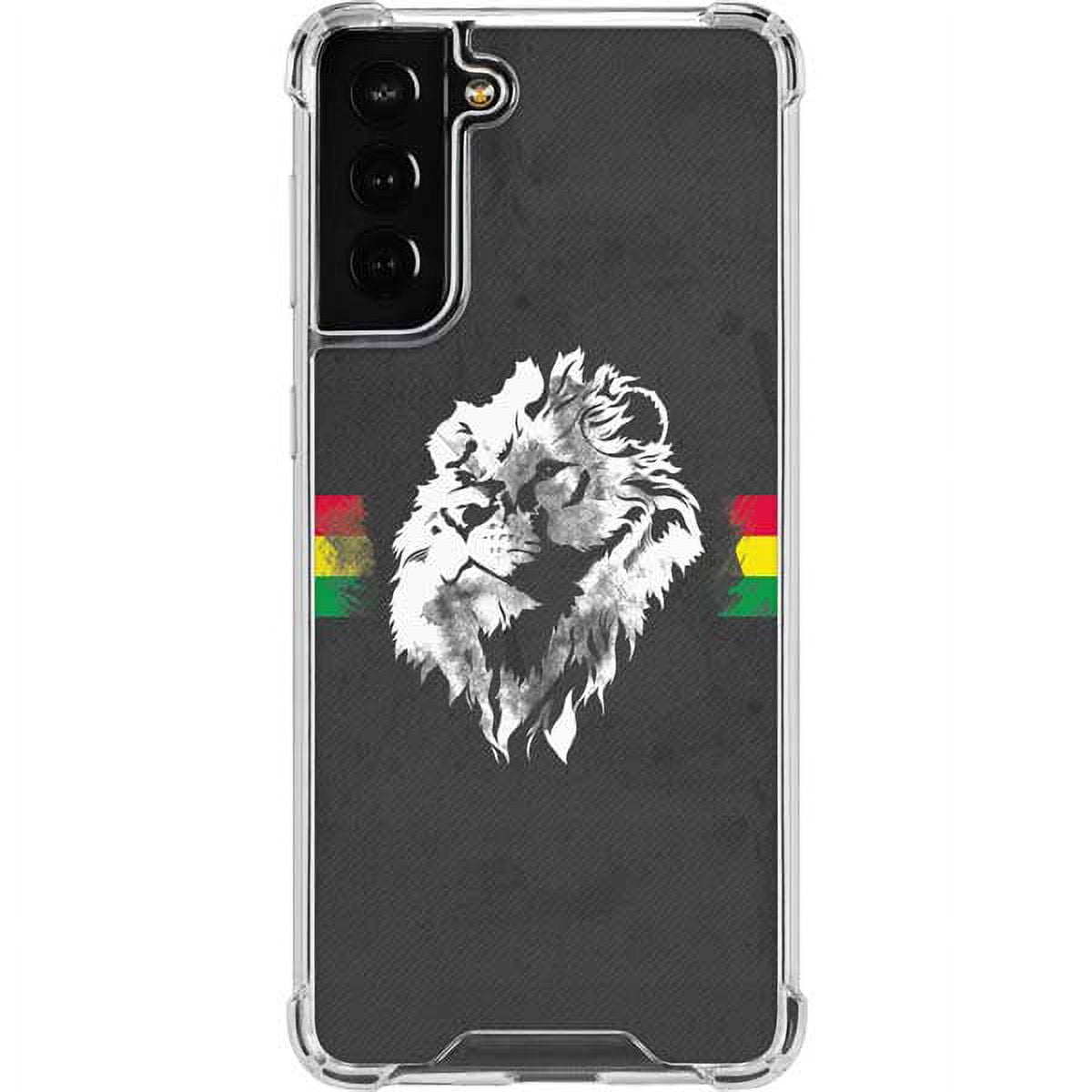 Skinit Rasta Horizontal Banner - Lion of Judah Galaxy S22 Plus Clear ...