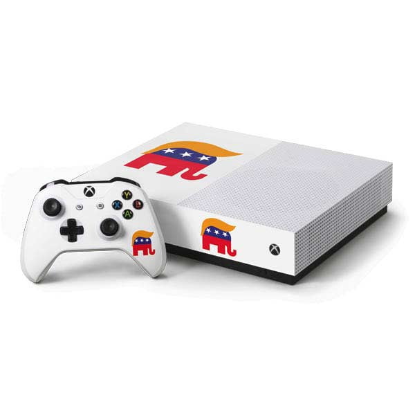 Skinit Republican Trump Hair Xbox One S All-Digital Edition Bundle Skin ...