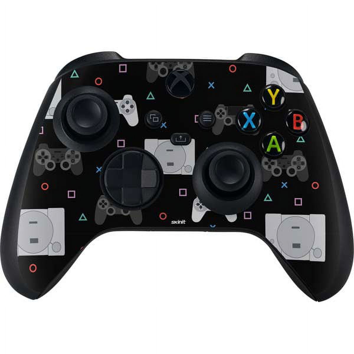 Skinit Retro Gaming PlayStation Pattern Xbox Series X Controller Skin ...