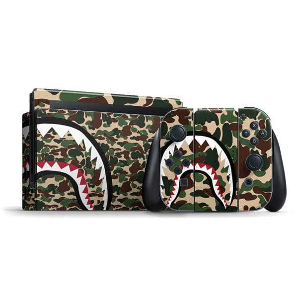 Skinit Shark Teeth Street Camo Nintendo Switch Bundle Skin - Walmart.com