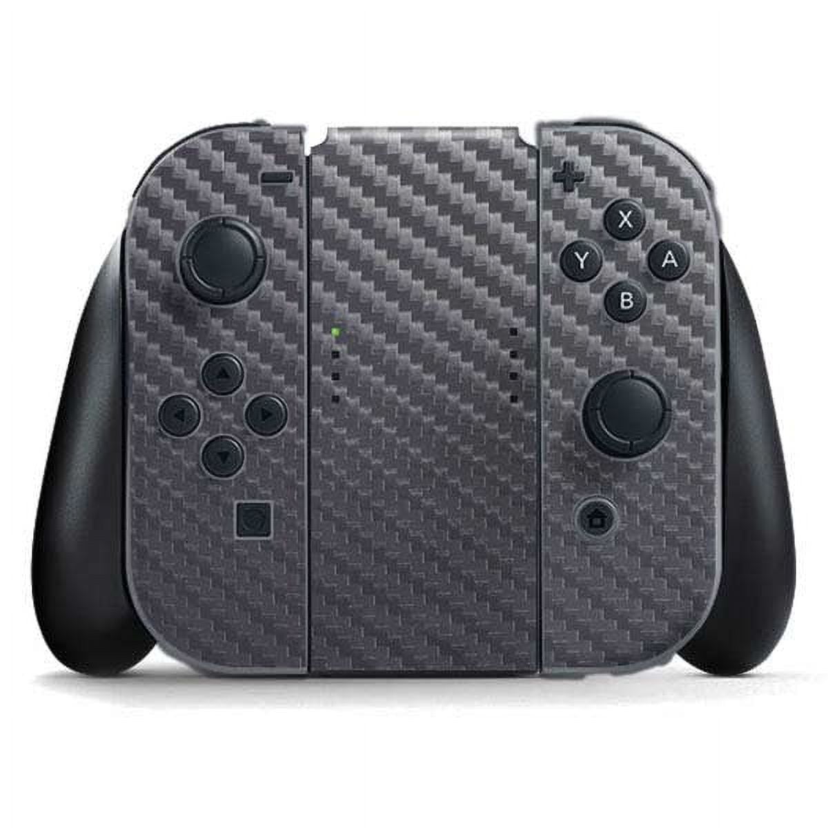 Skinit Silver Carbon Fiber Specialty Texture Material Nintendo Switch ...