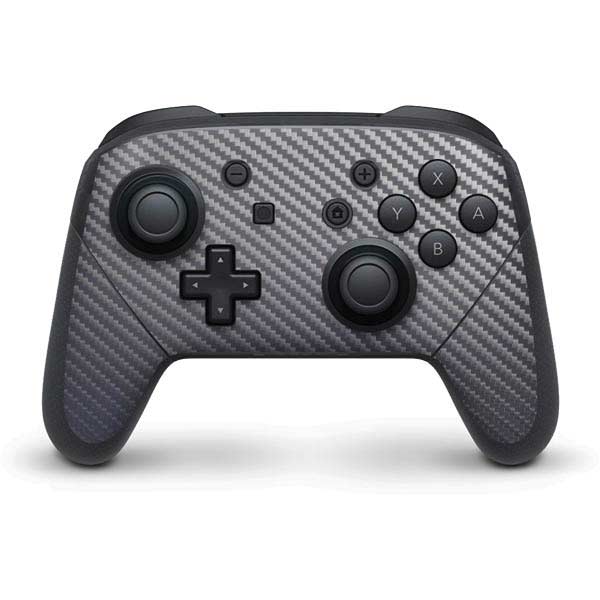 Skinit Silver Carbon Fiber Specialty Texture Material Nintendo Switch ...