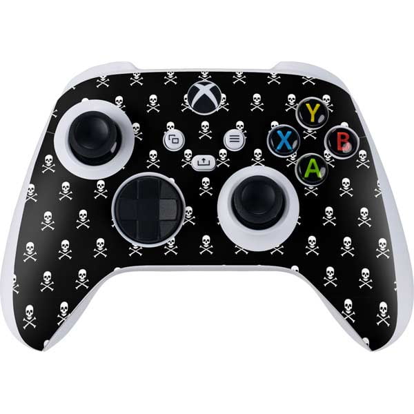 Skinit Skull and Crossbones (white) Xbox Series S Controller Skin ...