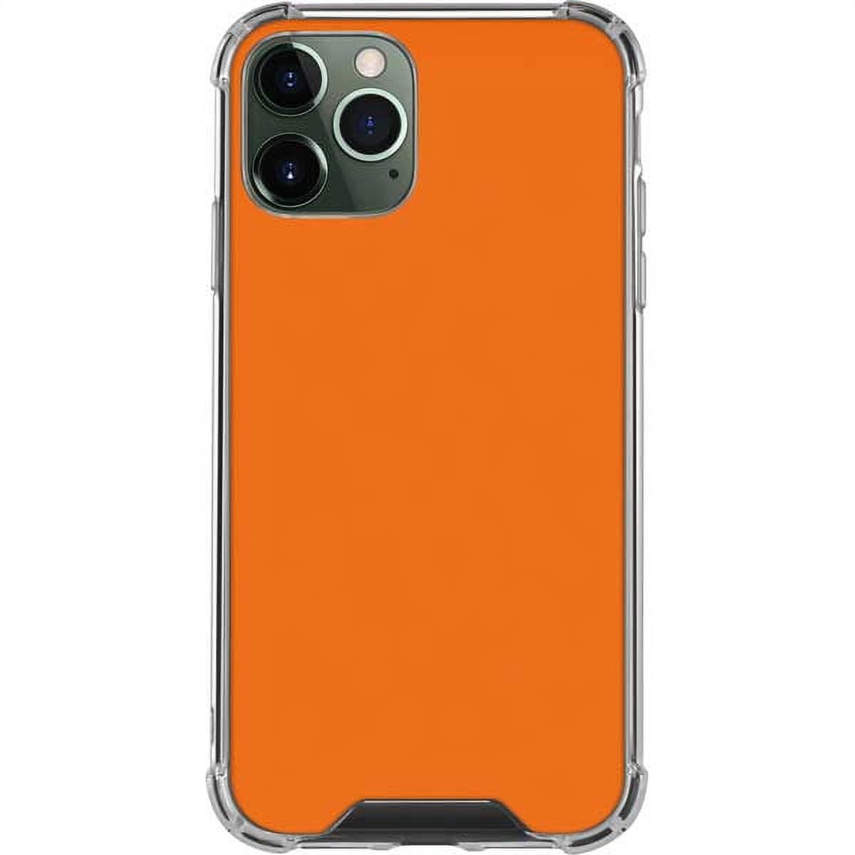 Skinit Solids Orange iPhone 12 Pro Clear Case - Walmart.com