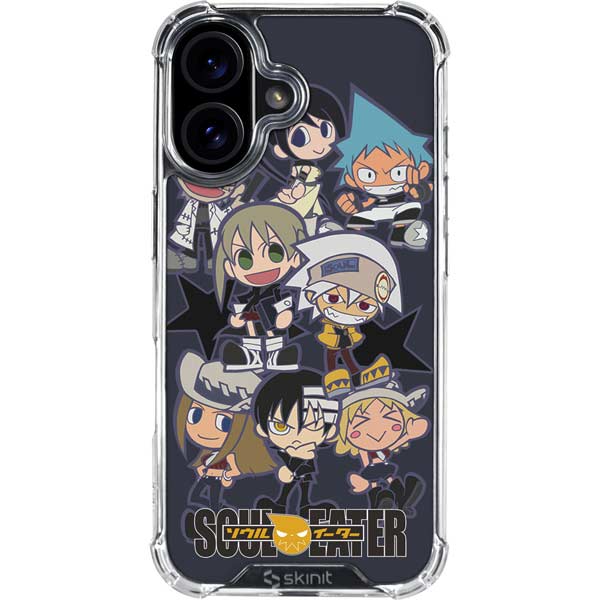Skinit Soul Eater Characters iPhone 16 Clear Case - Walmart.com