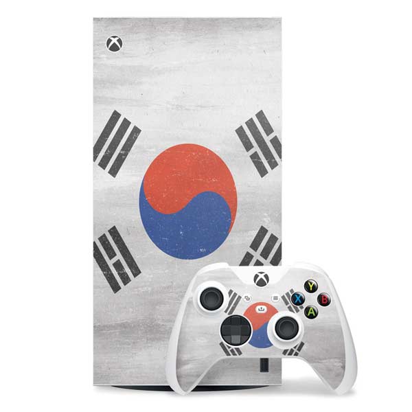 Skinit South Korean Flag Distressed XBox Series X Digital Edition ...