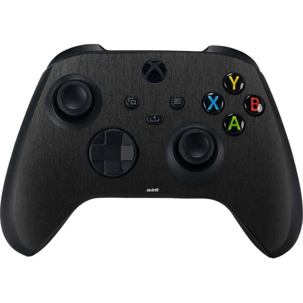 Skinit Black Brushed Steel Texture Xbox Series X Controller Skin ...