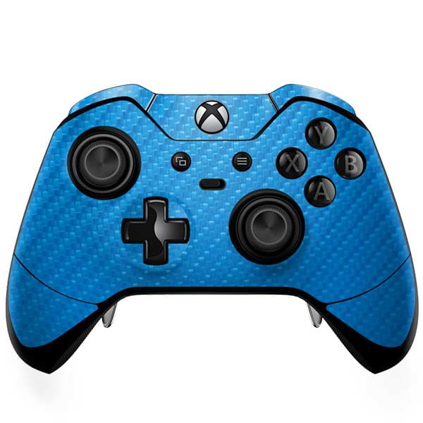 Skinit Blue Carbon Fiber Specialty Texture Material Xbox One Elite ...