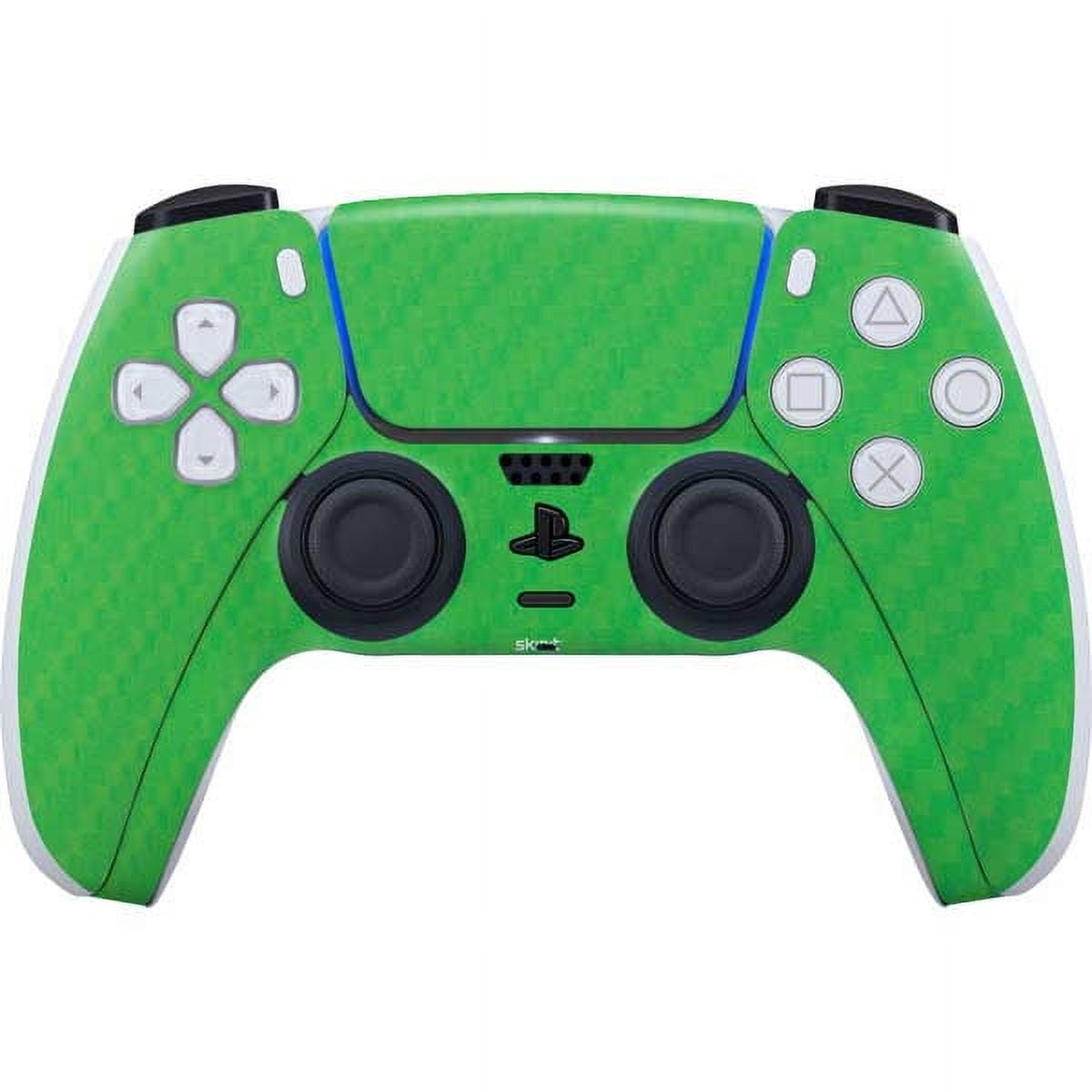 Skinit Green Carbon Fiber Specialty Texture Material PS5 Controller ...