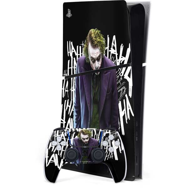 Skinit The Dark Knight Joker PS5 Slim Digital Edition Bundle Skin ...