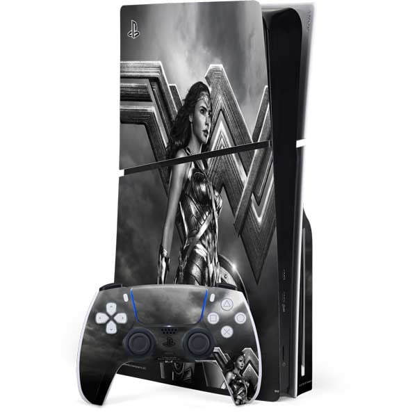 Skinit The Justice League (2017) Wonder Woman Poster PS5 Slim Disk ...