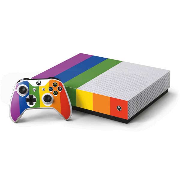 Skinit Vertical Rainbow Flag Xbox One S All-Digital Edition Bundle Skin ...