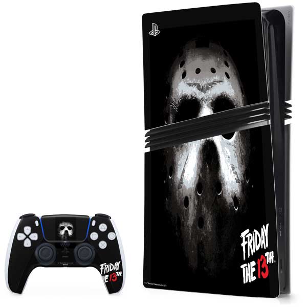 Skinit Warner Bros Friday the 13th Jason Voorhees PS5 Pro Bundle Skin ...