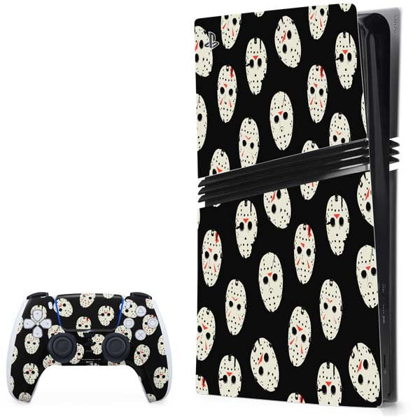 Skinit Warner Bros Friday the 13th Jason Voorhees Pattern PS5 Pro ...